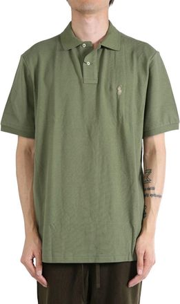 Polo Ralph Lauren embroidered logo polo shirt - Gr&uuml;n