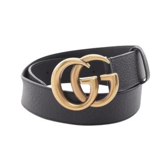 Gucci Ceinture Standard Pre-owned - Homme - Pre-owned - Noir - Taille: ONE Size