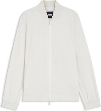 HUGO BOSS Stretch-Blouson Performance mit integrierter Packtasche, Slim Fit in