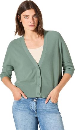Cecil Damen B253959 Strickjacke, Matcha Green, XL EU