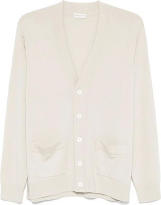 Dries Van Noten Homme, Pulls, Beige, Taille: L Murdoch Cardigan