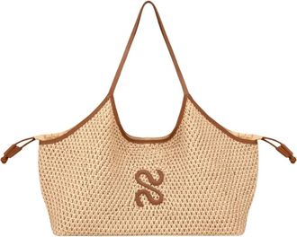 Sista Paris Femme, Sacs, Beige, Taille: ONE Size Po90002 Tote Bag
