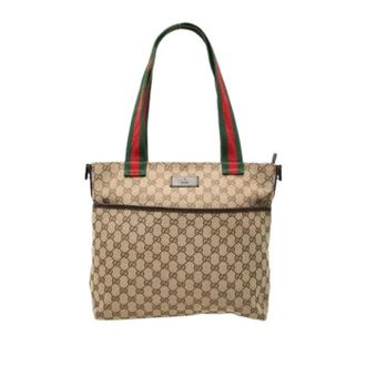 Gucci Sac bandouli&egrave;re en toile Pre-owned - Femme - Pre-owned - Beige - Taille: ONE Size