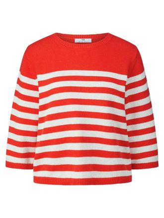 Peter Hahn Rundhals-Pullover Peter Hahn rot