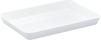 WACA 1404 Auslageschale Pr&auml;sentationsschale 350 x 250 x 40 mm, Farbe:wei&szlig;