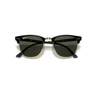 Ray-Ban unisex, Accessoires, Noir, Taille: 55 MM Rb3016 Clubmaster Lunettes de soleil