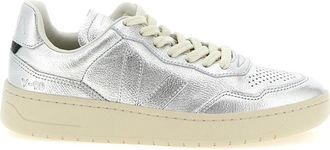 Veja Femme, Chaussures, Gris, Taille: 41 EU V-90 Leather Baskets