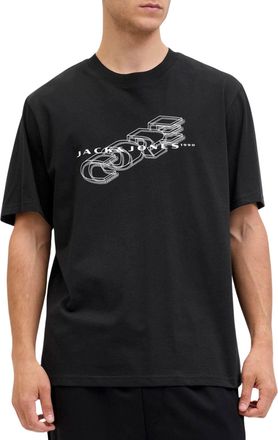Jack & Jones Jcofusion Big Branding Tee Ss Crew Neck