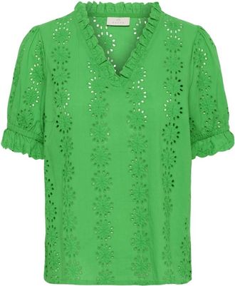 Kaffe Femme, Blouses et Chemises, Vert, Taille: 44 FR Blouse