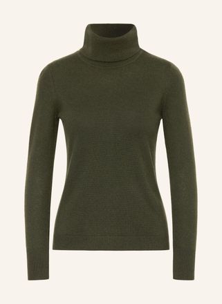 Darling Harbour Darling Harbour Rollkragenpullover Aus Cashmere gruen