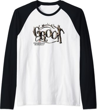 MARVEL Guardians Of The Galaxy Groot Text Raglan