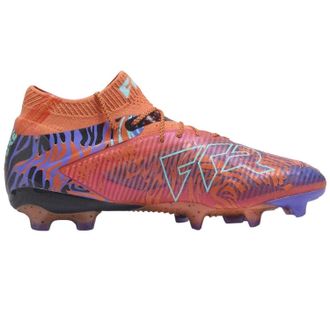 Puma Future 8 Ultimate Fu&szlig;ballschuhe mit festem Boden f&uuml;r Herren/Damen Unisex (Orange/Schwarz)