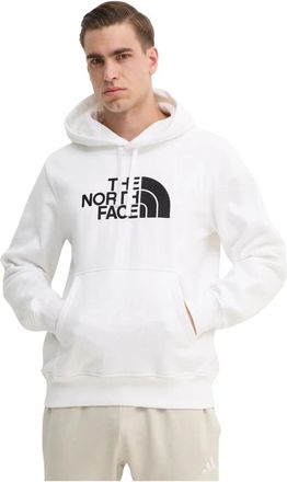 The North Face Homme, Sport, Blanc, Taille: XL Drew Peak Pullover Sweat &agrave; capuche