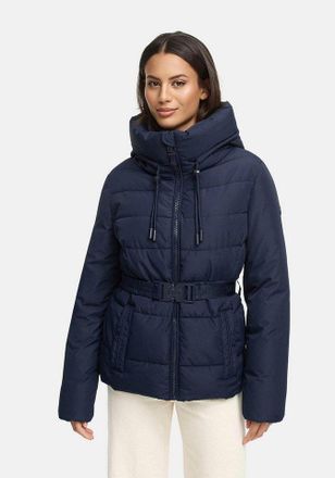 Marikoo Winterjacke Himee mit praktischem Tailleng&uuml;rtel und robuster Klickschnalle