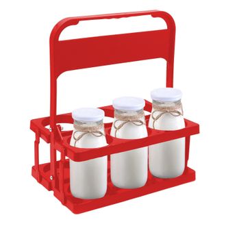 Generic Weinflaschenhalter - Getr&auml;nkehalter, zusammenklappbarer St&auml;nder f&uuml;r die Aufbewahrung von Bierflaschen, Getr&auml;nkeflaschen, Organizer f&uuml;r Milchflaschen, 