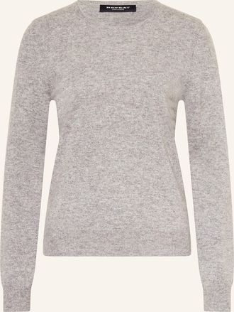 Repeat Repeat Cashmere-Pullover grau