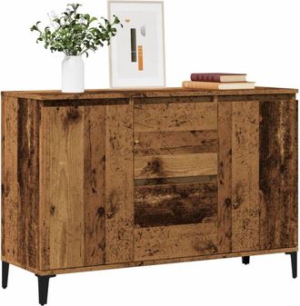vidaXL Sideboard Altholz-Optik 102x35x70 cm Holzwerkstoff - Vidaxl