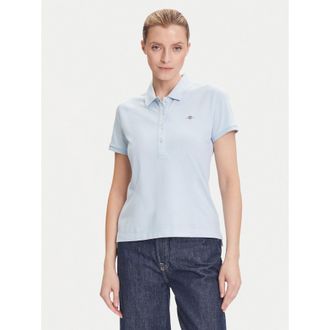 GANT Poloshirt Sheild 4200870 Himmelblau Slim Fit