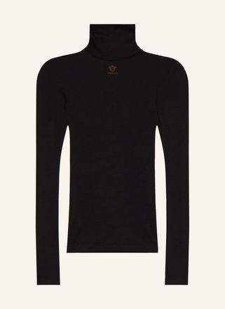 Versace Rollkragenshirt schwarz