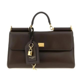 Dolce & Gabbana Sac Dauphine Main - Femme - Sacs - Brun - Taille: ONE Size