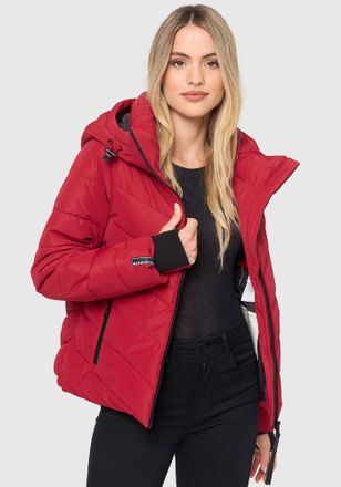 Marikoo Winterjacke MARIKOO Samuiaa XVI, Damen, Gr. XS, rot (dunkelrot), Obermaterial: 100% Polyester; Futter: 100% Polyester; Wattierung: 100% Polyester; &Auml;rm