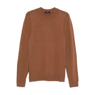 Dondup Herren, Strickwaren, Braun, LGr&ouml;&szlig;e
