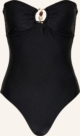 Seafolly Bandeau-Bikini Palermo schwarz