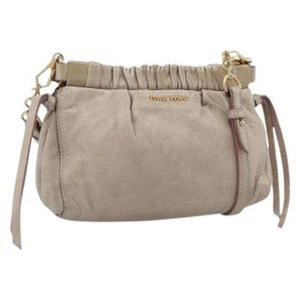Miu Miu Pre-owned Schultertasche - - Pre-owned - Damen - Beige - ONE SIZE