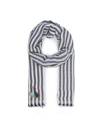 Max Mara Schal Pera Blau