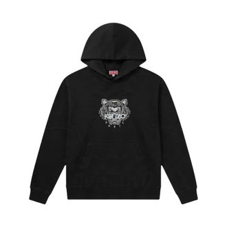 Kenzo Felpa Hoodie - - Sweatshirts & Hoodies - Herren - Schwarzk - 2XL