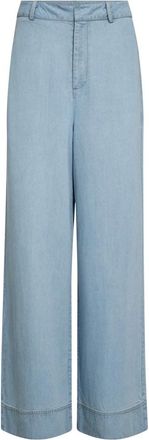 Co'Couture Femme, Pantalons, Bleu, Taille: 40 FR Wide Pantalons