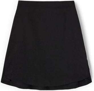 Motivi Femme, Jupes, Noir, Taille: 34 FR Jupe patineuse avec ourlet asym&eacute;trique