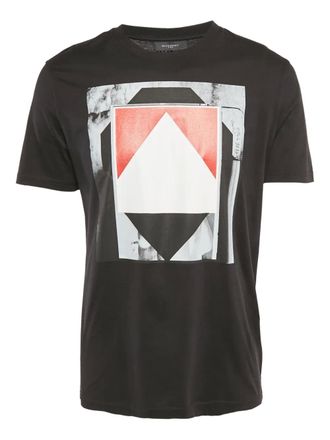 Givenchy t-shirt en coton à imprimé graphique - Noir