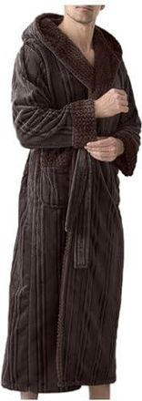 Generic Pyjama Homme Hiver Pyjama Polaire Homme Pyjama Homme De Classique Pantalon de Maison Surdimensionn&eacute; en Polaire &Eacute;paisse Coupe Large pour Un Confort Max