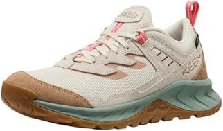 Keen Hightrail Chaussures basses en cuir durable l&eacute;ger respirant imperm&eacute;able pour femme, Bouleau/Lily Pad, 6.5