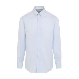 Brunello Cucinelli Chemise classique - Homme - Chemises - Bleu - Taille: XL