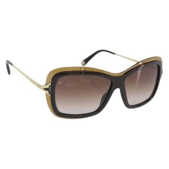 Louis Vuitton Lunettes de soleil Pre-owned - Femme - Pre-owned - Brun - Taille: ONE Size