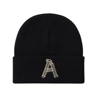 Aries Column A Beanie - - Accessories - Herren - Schwarzk - ONE SIZE