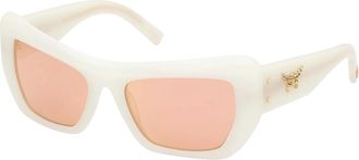 MCM Sonnenbrille - MW0003 - Gr. unisize - in Weiß - für Damen