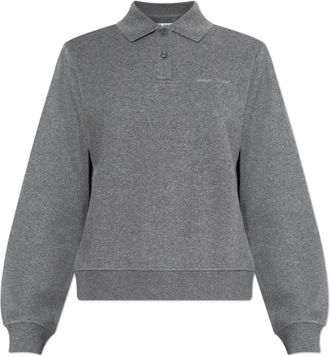 Samsøe & Samsøe Femme, Tops, Gris, Taille: 38 FR Sadory Polo