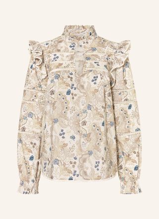 Kudibal Copenhagen Dea Kudibal Blusenshirt Yaradea Mit R&uuml;schen beige