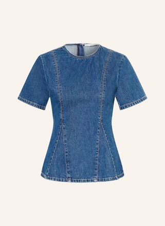 Moss Copenhagen Msch Copenhagen Jeansbluse Mschturig Alena blau