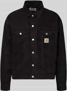 Carhartt Work in Progress Jeansjacke mit Label-Detail Modell EVERSON