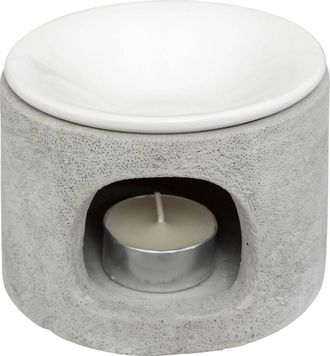 Atmosphera Atmosphera - Duftbrenner olioa Zement 11x7cm