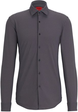 HUGO BOSS Herren Kenno Shirt, Open Pink693, 43 EU