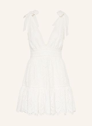 Poupette St Barth Strandkleid Cara Aus Spitze weiss