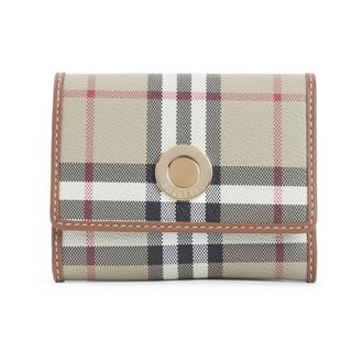Burberry Femme, Accessoires, Brun, Taille: ONE Size Lancaster Wallet