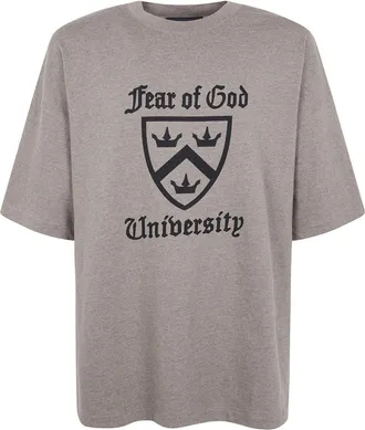 Fear of God t-shirt &agrave; imprim&eacute; graphique - Gris