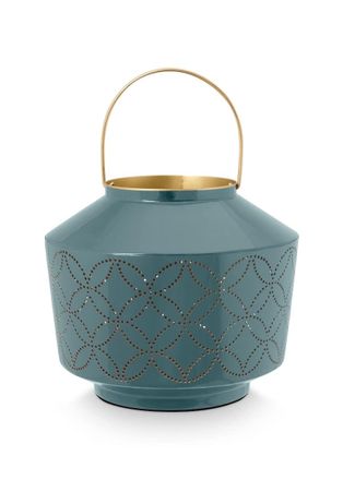 Pip Studio 51092091 Laterne emailliert Light Blue 22 cm (1 St&uuml;ck)