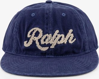 Ralph Lauren Denim hat with logo on the front - POLO RALPH LAUREN - gender_Man